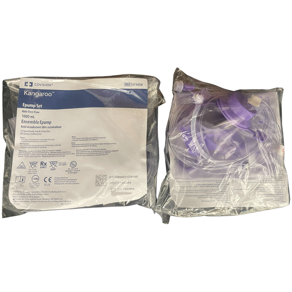 Kangaroo Enteral Feeding Bag ePump 1000mL feed set ENFit (673656 ...