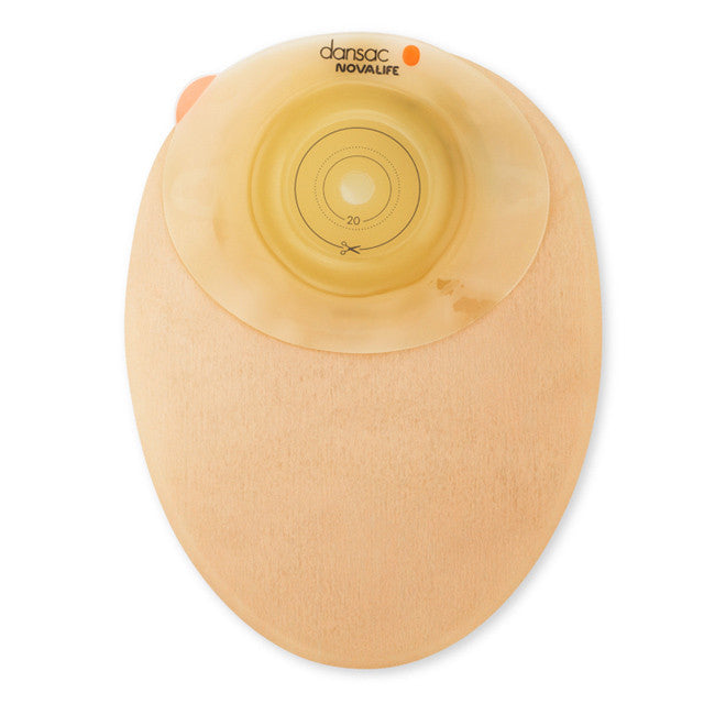 Dansac NovaLife GX 1 Closed Firm Convex Pouches MIDI | Medisa – medisa-nz